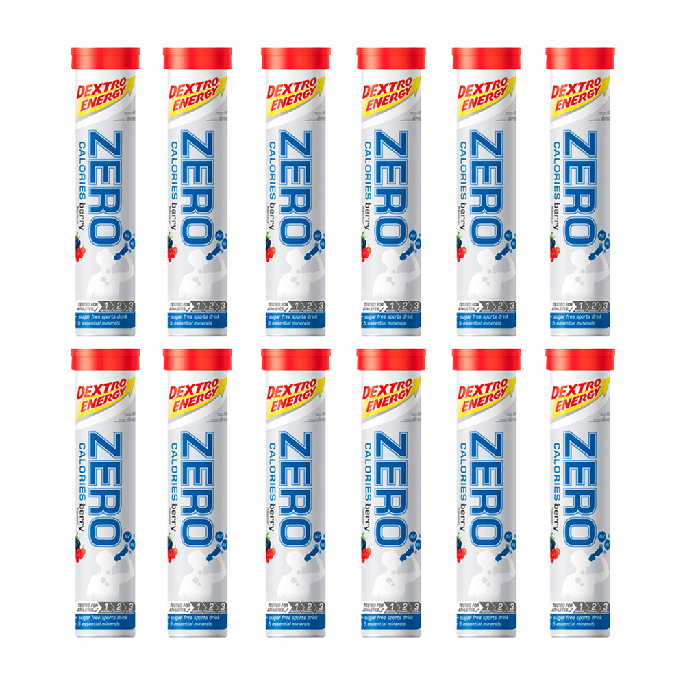 ZERO Tabletas Berry Caja 12 pz - Dextro